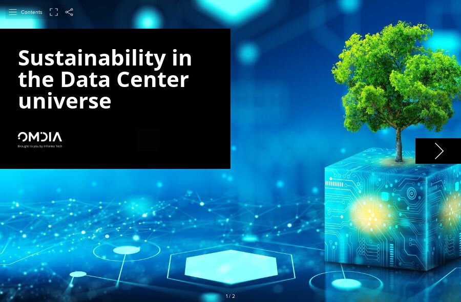 Data Center Sustainability :: Omdia